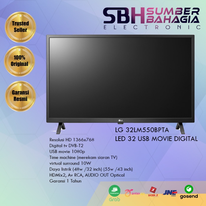 Jual LG 32LM550BPTA LED 32 USB MOVIE DIGITAL (NEW) (KHUSUS BANDUNG ...