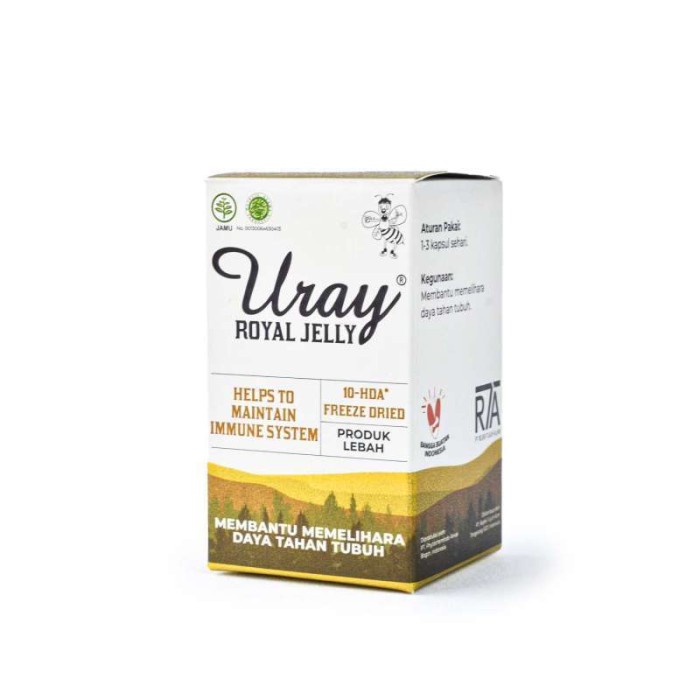 Jual URAY ROYAL JELLY 30 CAPSULE | Shopee Indonesia