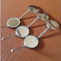 Jual Kaca Mulut Gigi No 4 Dental Mirror satuan stainless steel | Shopee ...