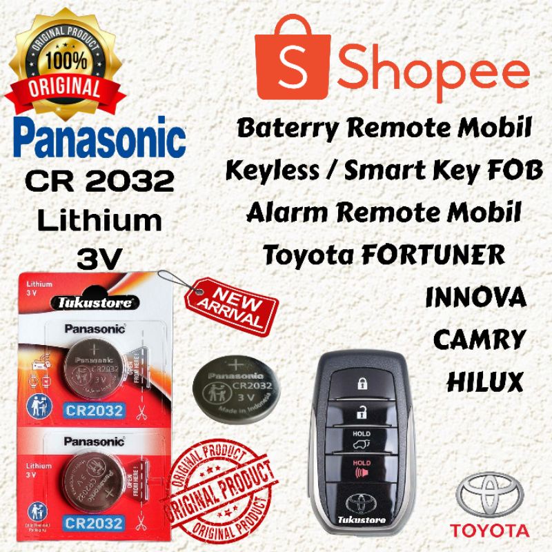 Jual Battery CAMRY , FORTUNER ,HILUX , INNOVA Baterai Remote Mobil ...