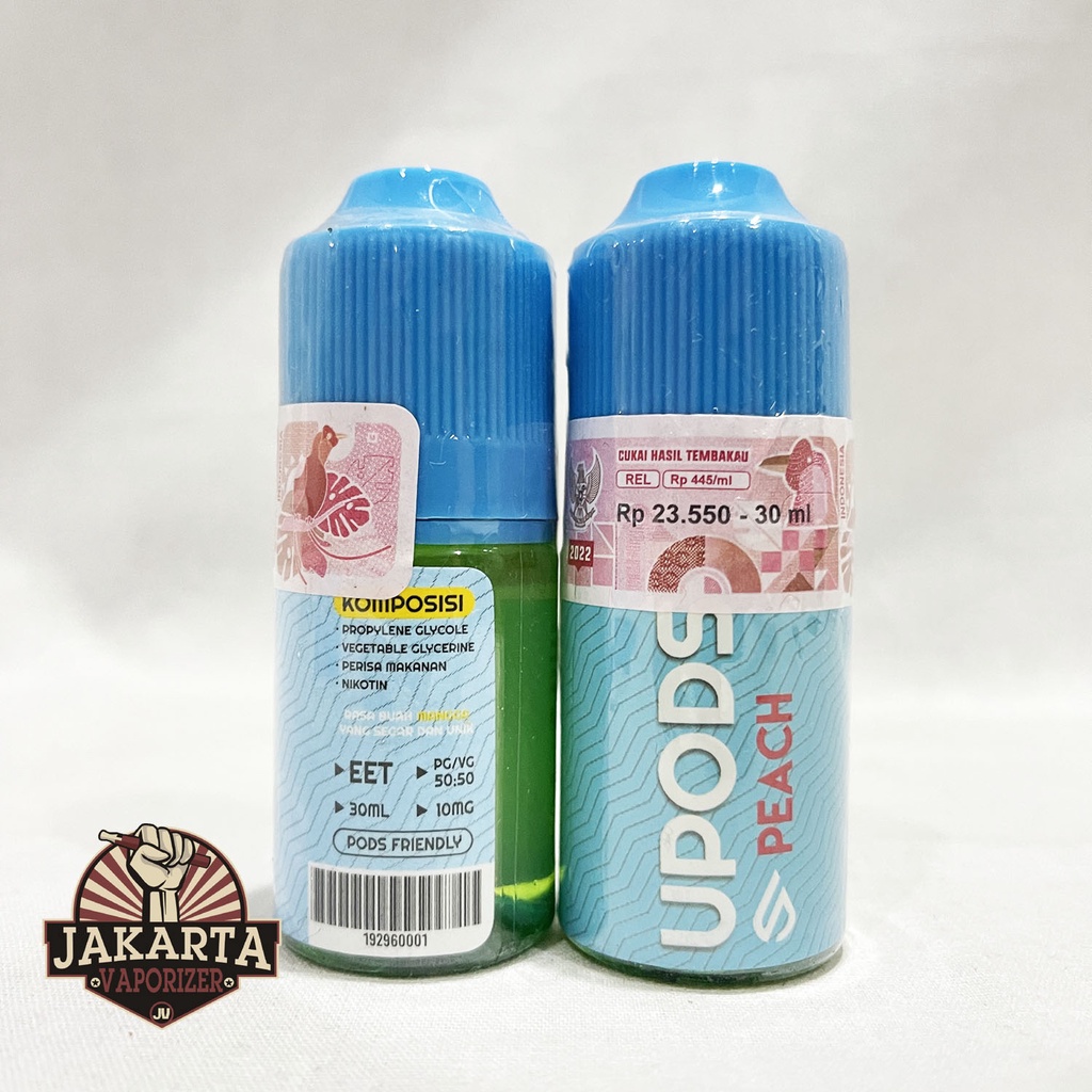 Jual [SALT] UPODS PEACH FREEZE 30ML 12MG SWITCH IT BY JUICE CARTEL ...