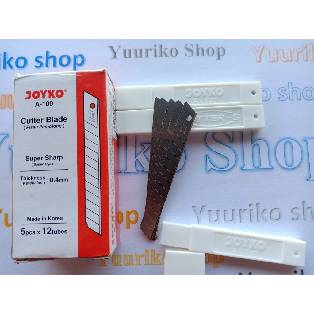Jual Isi Cutter Joyko A-100 - Isi Cutter Kecil | Shopee Indonesia