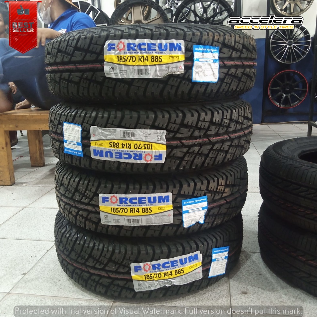 Jual BAN MOBIL RING 14 BAN TUBLES SEMI OFFROAD FORCEUM 185 70 R14 ATZ ...