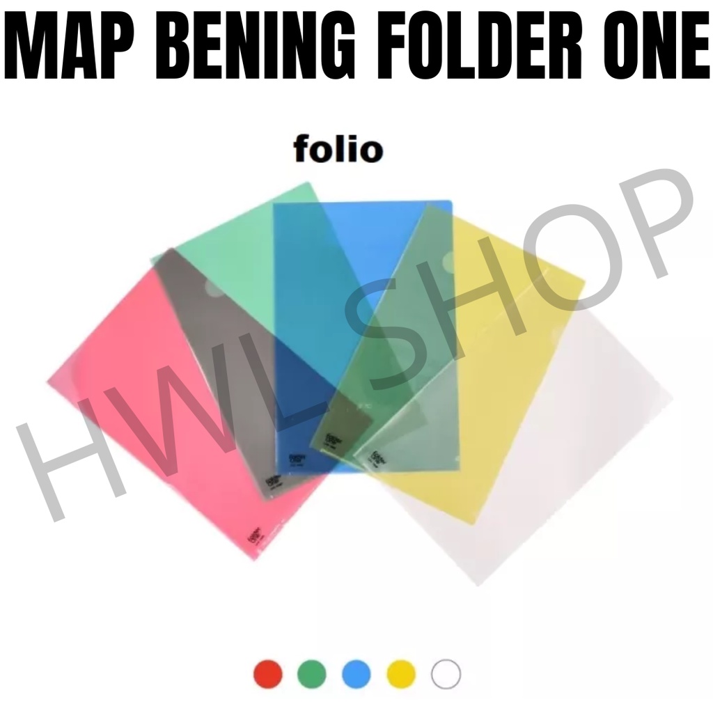 Jual MAP BENING L F4 / MAP BENING FOLIO MERK FOLDER ONE | Shopee Indonesia