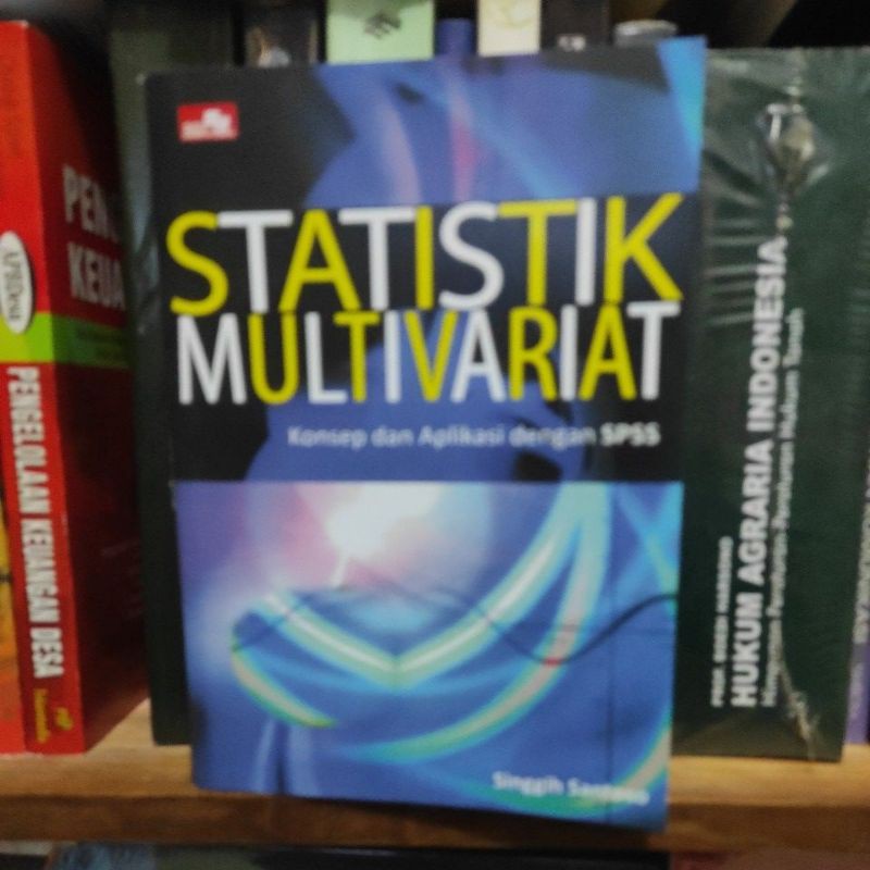 Jual statistik multivariat konsep dan aplikasi dengan SPSS by singgih santoso | Shopee Indonesia