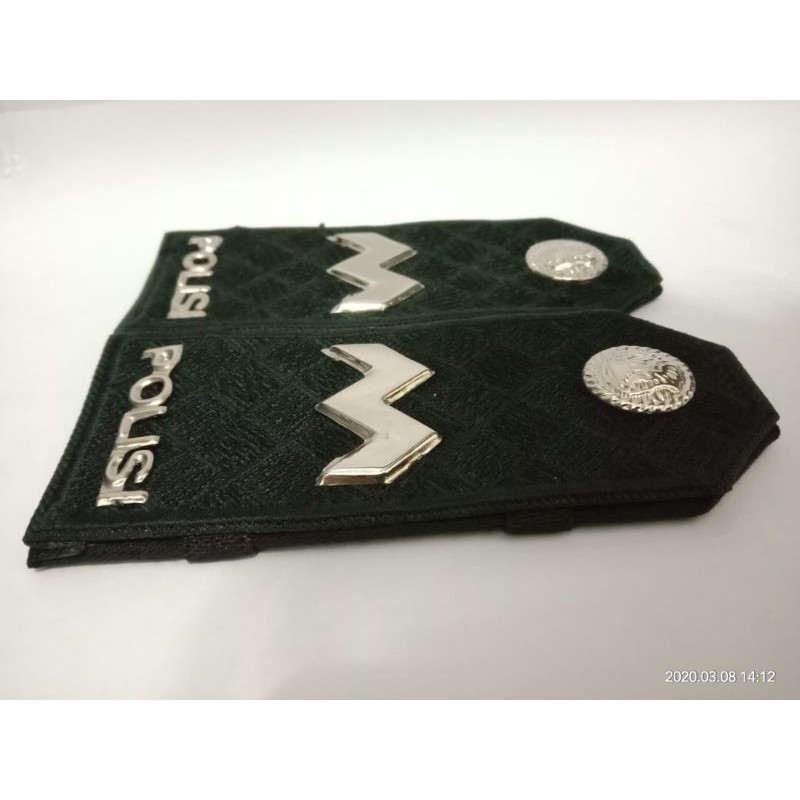 Jual TPU cor Aipda| Pangkat Pdu cor Aipda|Tanda Pangkat Upacara Pelda ...