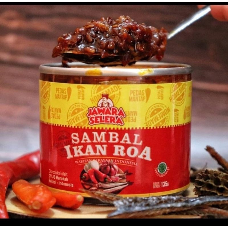 Jual SAMBAL GURIH / SAMBAL IKAN ROA / SAMBAL ROA / CAKALANG / BAWANG ...