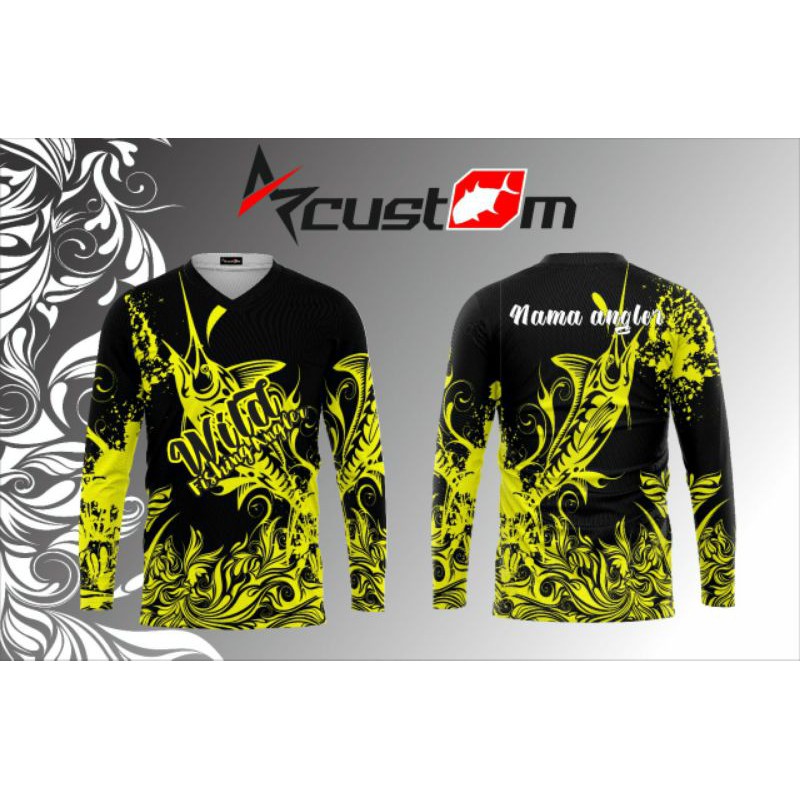 Jual baju mancing / jersey mancing /baju memancing keren AP custom ...