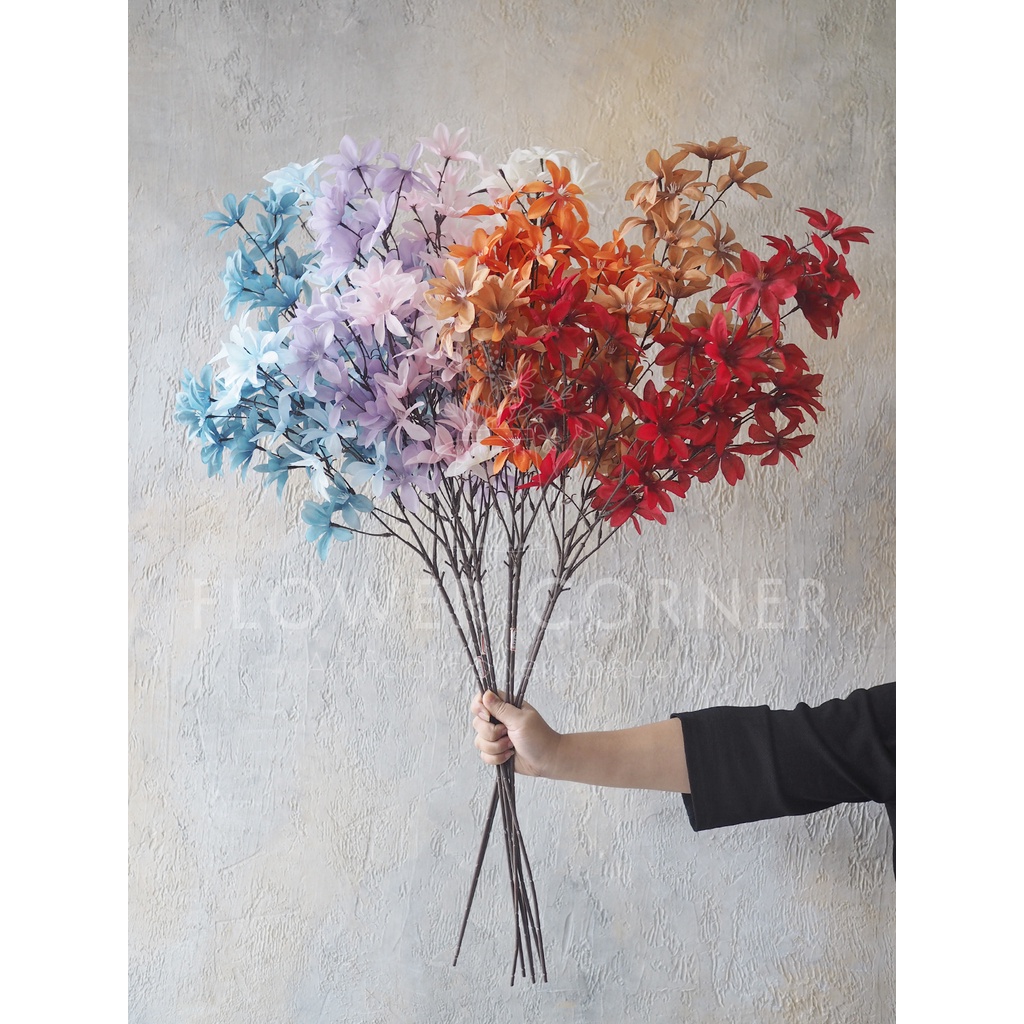 Jual Bunga Artificial Sakura Bright Tangkai Panjang (B22100) | Shopee ...