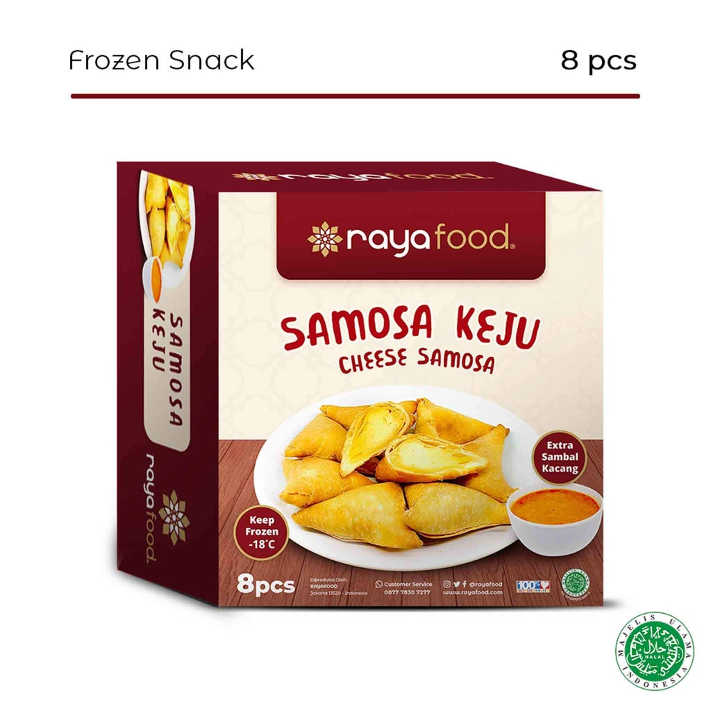 Jual Samosa Keju (Mini) 8 Pcs Rayafood Frozen Food | Shopee Indonesia