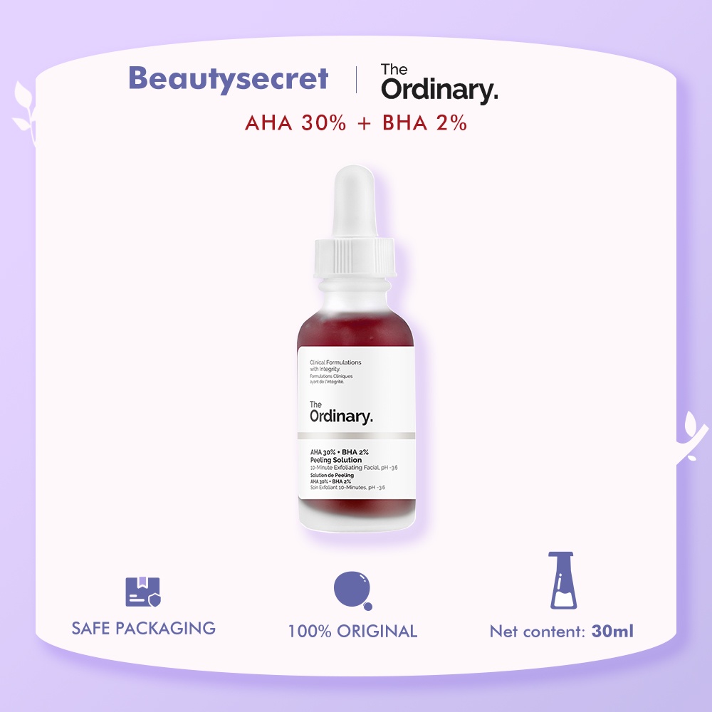 Jual The Ordinary AHA 30% + BHA 2% 1pcs | Shopee Indonesia