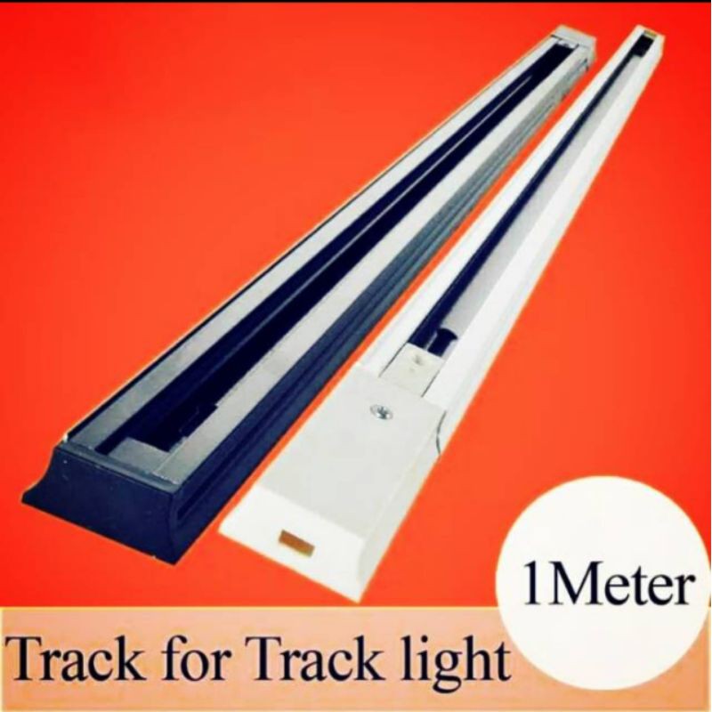 Jual Rel Track 1 meter Lampu Sorot Rail Tracklight Spotlight | Shopee ...