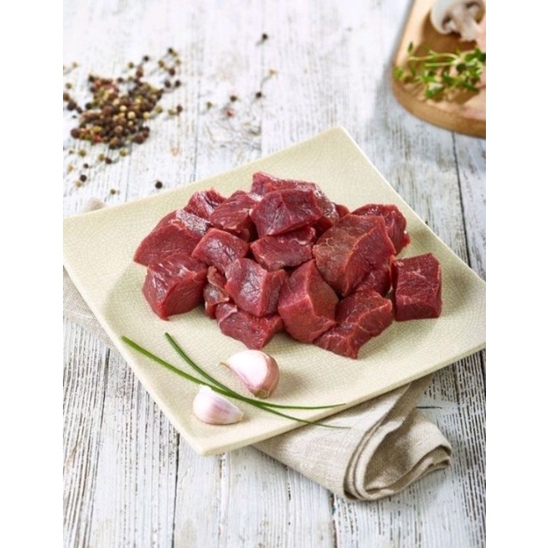 Jual daging sapi potong dadu 500g rawon/sop Frozen food | Shopee Indonesia