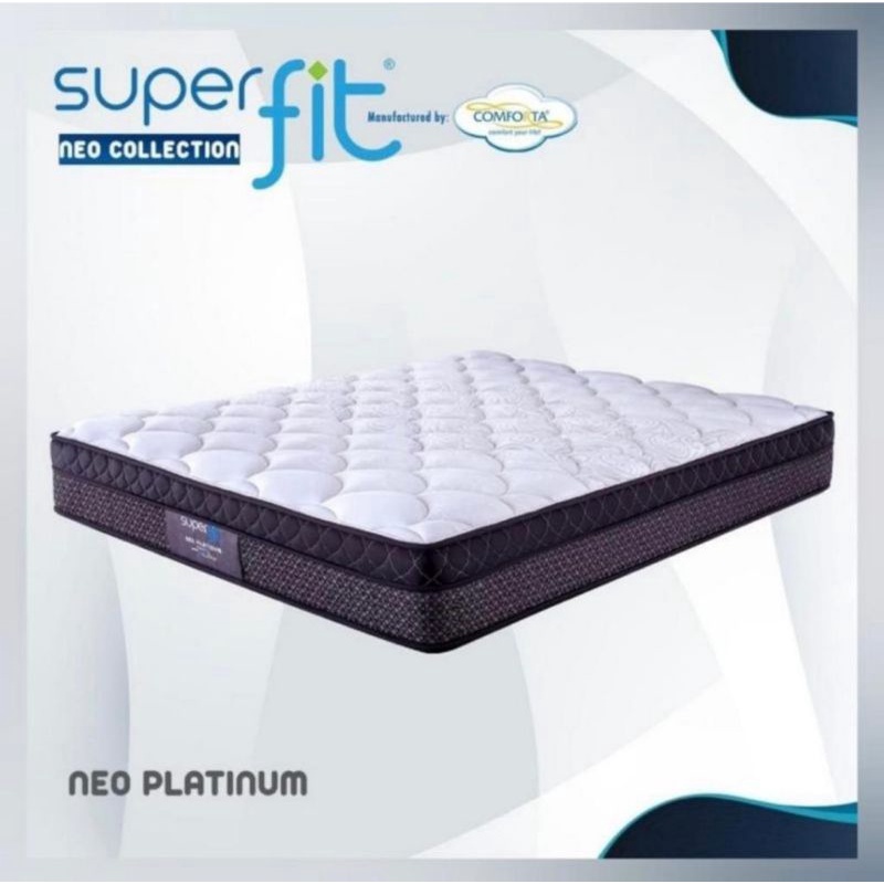 Jual comforta super fit neo platinum 180 x 200 kasur spring bed ...