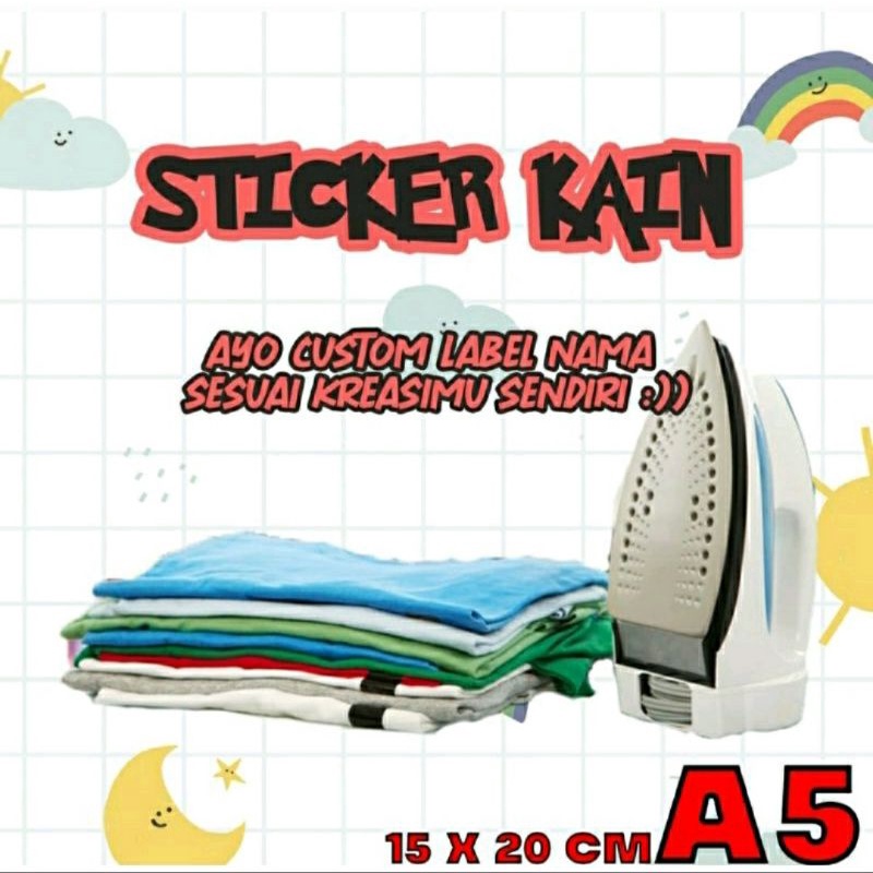 Jual STIKER LABEL KAIN | Shopee Indonesia