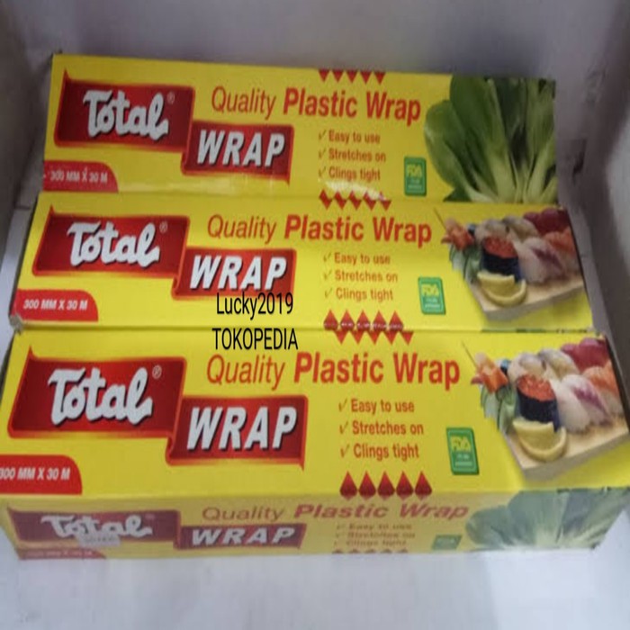 Jual PLASTIK WRAP BENING / TOTAL WRAP / PLASTIK WRAPPING 30 CM x 30 ...