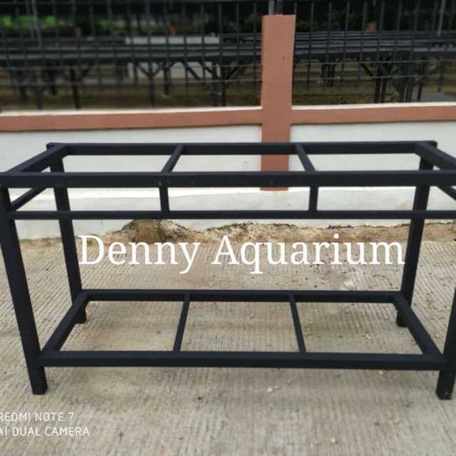 Jual RAK AQUARIUM BESI HOLO 4x4 UKURAN 120x50 cm | Shopee Indonesia
