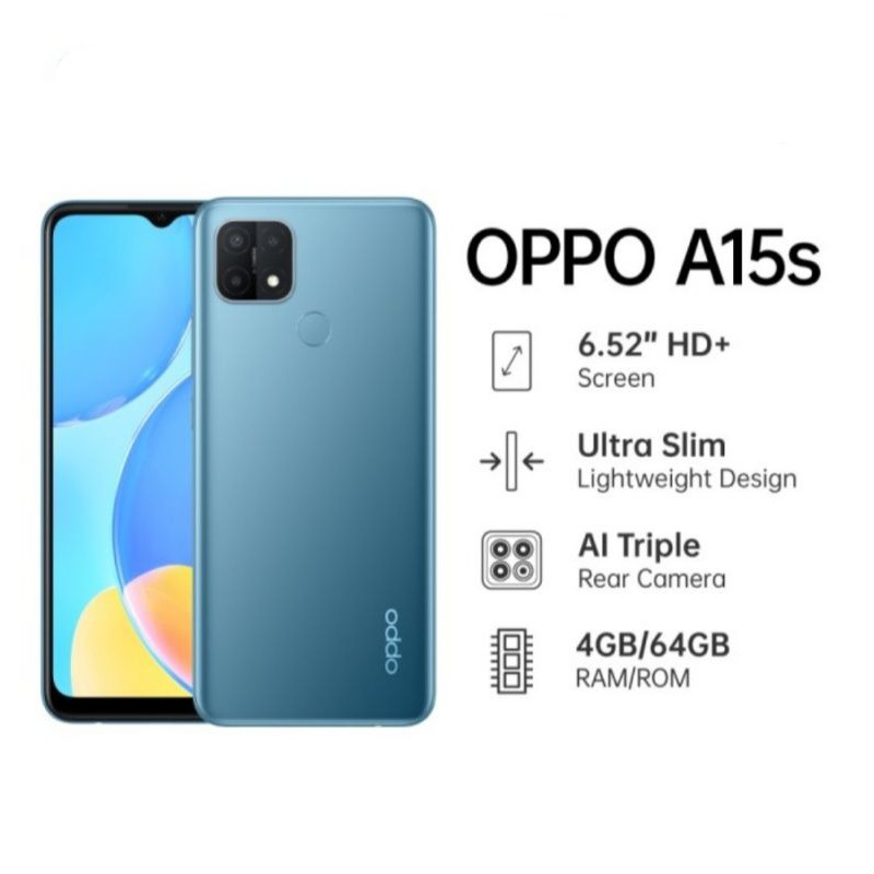 Jual OPPO A15s 4GB / 64GB | Shopee Indonesia