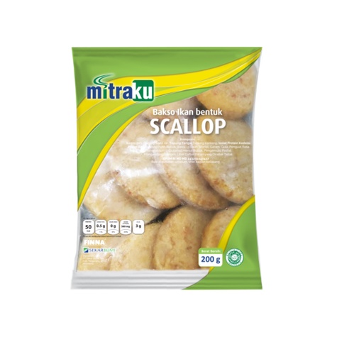 Jual Mitraku Scallop [200 & 500 gr] / Frozen Food / Makanan Beku ...
