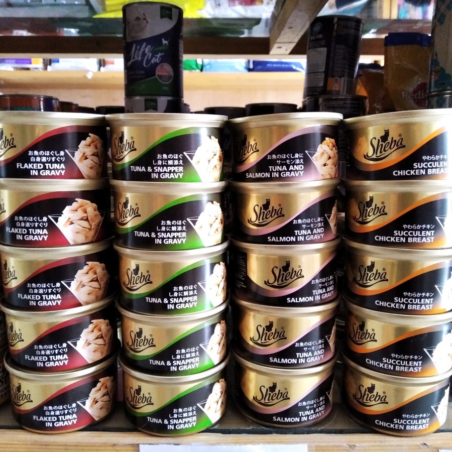 Jual Makanan Kucing Sheba Kaleng 85gram- Makanan Kucing Catfood Cat ...