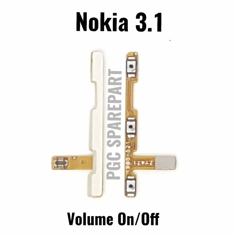 Jual Original Flexible Connector Volume Power On Off Nokia 3.1 - Flexibel Fleksibel Fleksible ...
