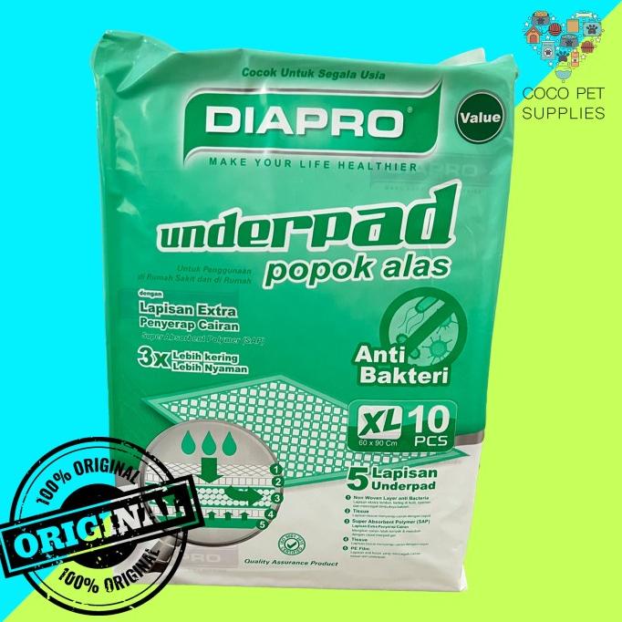 Jual DIAPRO UNDERPAD ALAS PERLAK 60 X 90 cm | Shopee Indonesia
