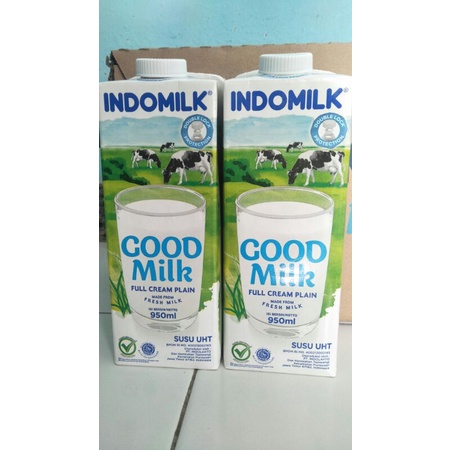 Jual Indomilk Good Milk Susu UHT 950Ml | Shopee Indonesia
