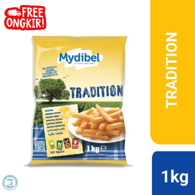 Jual MYDIBEL Kentang Tradition [1Kg] / Kentang Goreng / Frien Fries ...