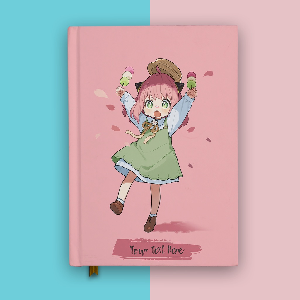 Jual Notebook Anime Spy X Family Anya Forger 3 Buku Tulis Hardcover ...