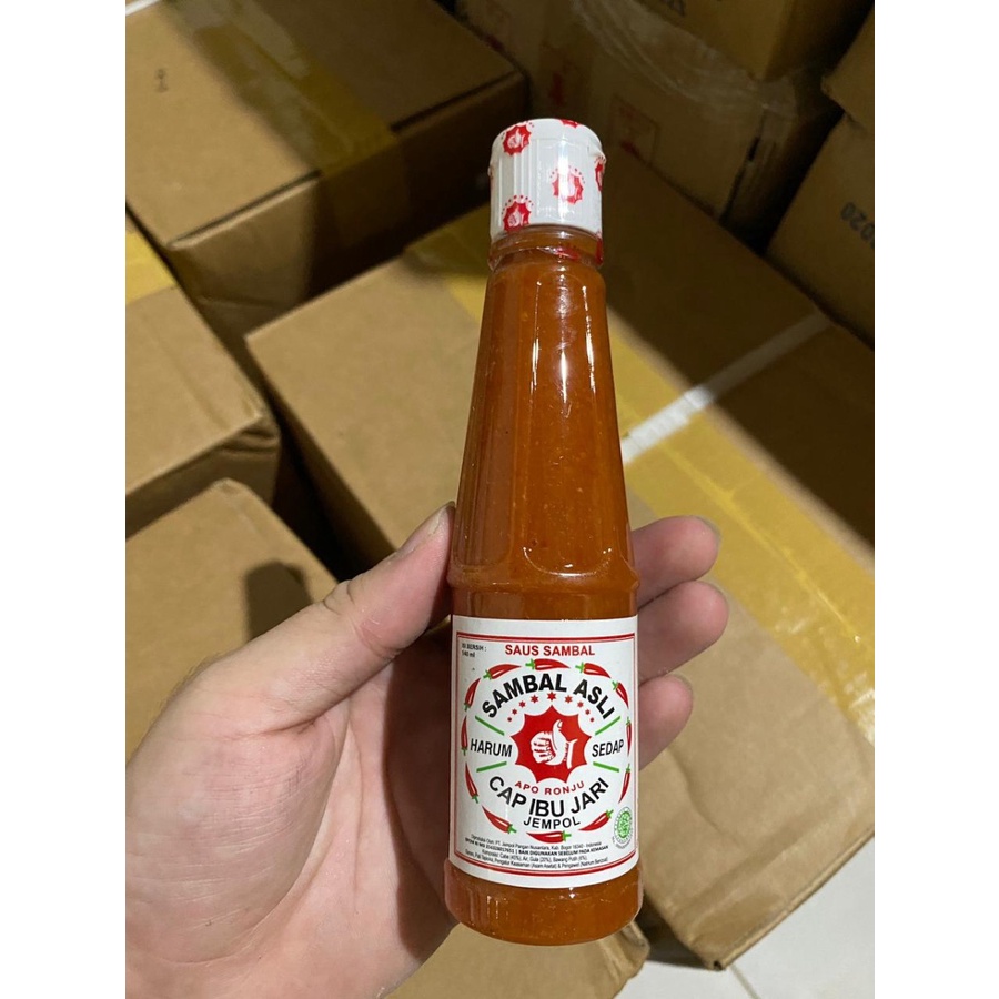 Jual Saus Sambal Asli Cap Ibu Jari Jempol 140ml Kecil | Shopee Indonesia