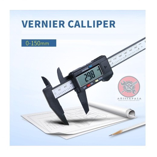 Jual Jangka Sorong Sigmat Digital Caliper Meter Jangka Vernier LCD Screen | Shopee Indonesia