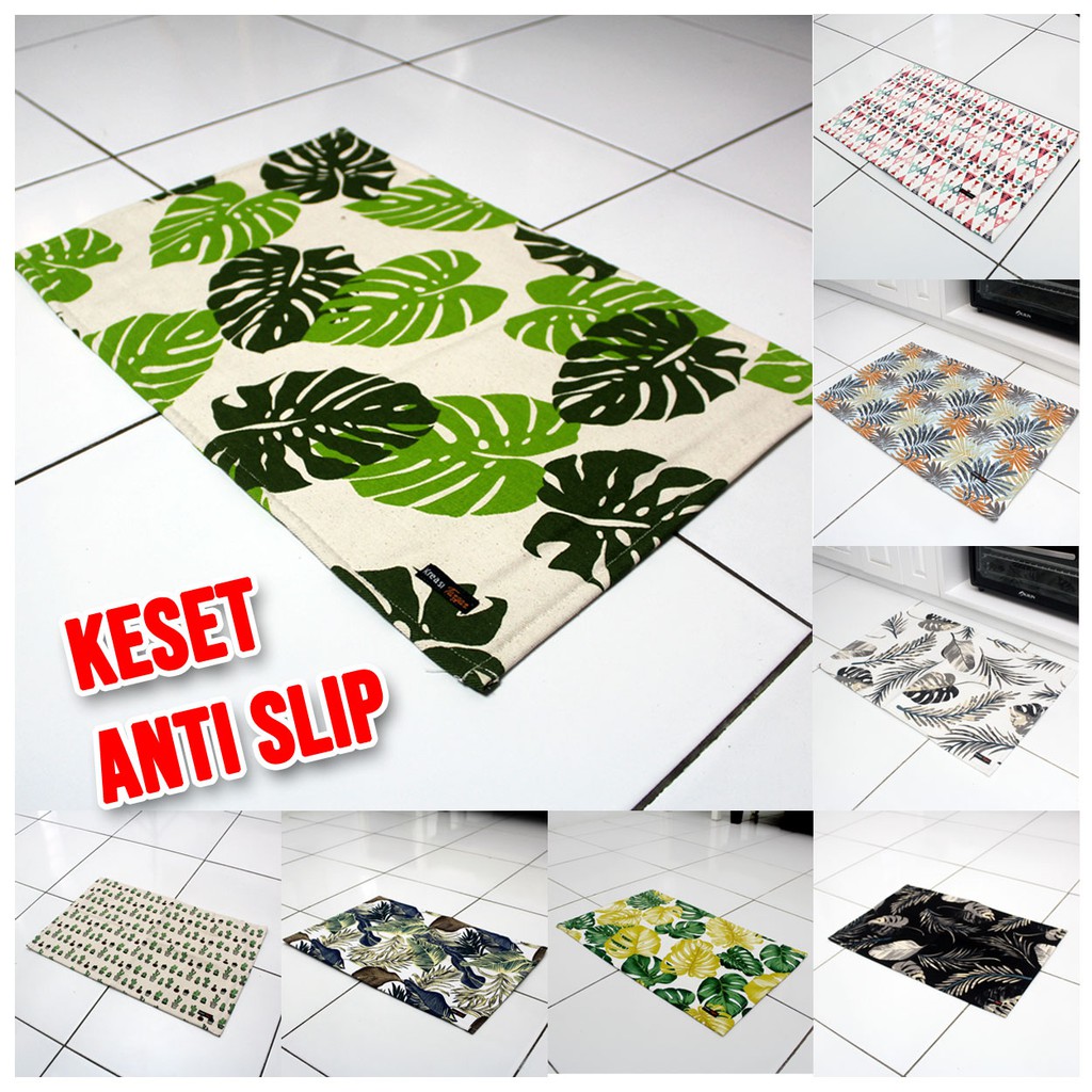 Jual KESET MOTIF ANTI SLIP MINIMALIS A | Shopee Indonesia