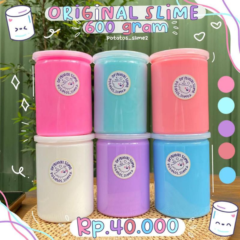 Jual Original Slime 600gram | Shopee Indonesia