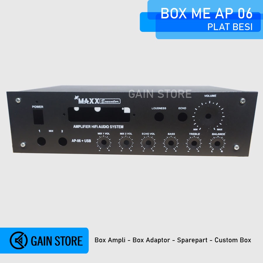 Jual BOX AMPLI AMPLIFIER ME AP 06 USB MAXX AP 06 | Shopee Indonesia