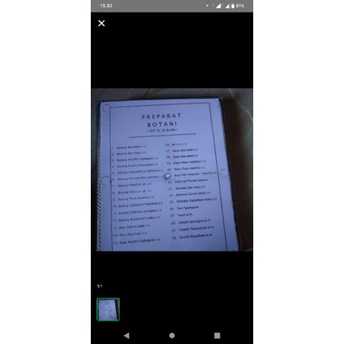 Jual PREPARAT ANATOMI TUMBUHAN BOTANI PENDIDIKAN BIOLOGI PREPARATE ...