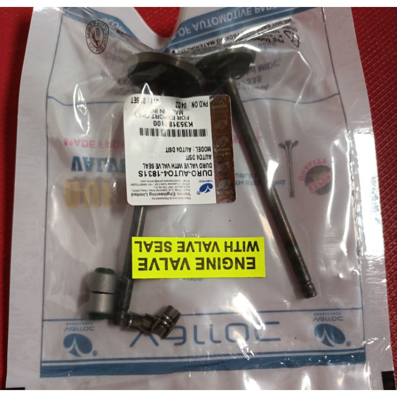 Jual Klep Bajaj pulsar 180 ug3 ug4 set original varroc | Shopee Indonesia