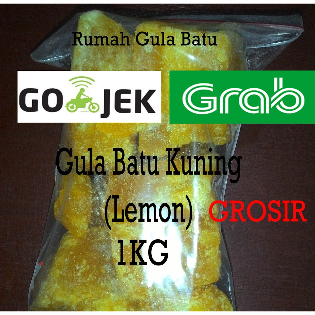 Jual Gula Batu Kuning | Lemon | Cocok Untuk Minuman & Makanan ...