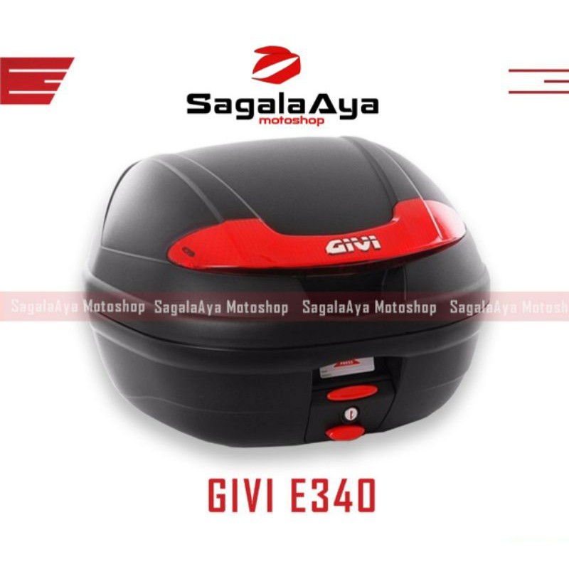 Jual Top box motor Givi E340 N e340n nmax pcx beat vario center box ...