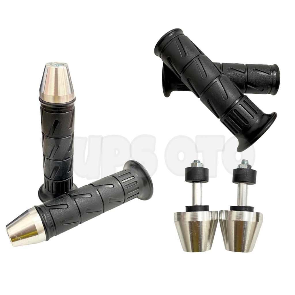 Jual PAKET 2IN1 GRIP KAZE KAWASAKI HITAM HANGRIP KAZE HAND GRIP ...
