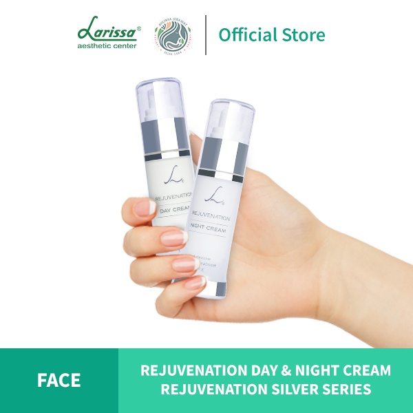Jual Larissa Rejuvenation Silver Series Day & Night Cream krim Pagi dan ...