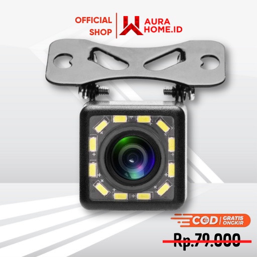 Jual Kamera Belakang Mobil Car Rearview 12 LED Nightvision / Kamera ...