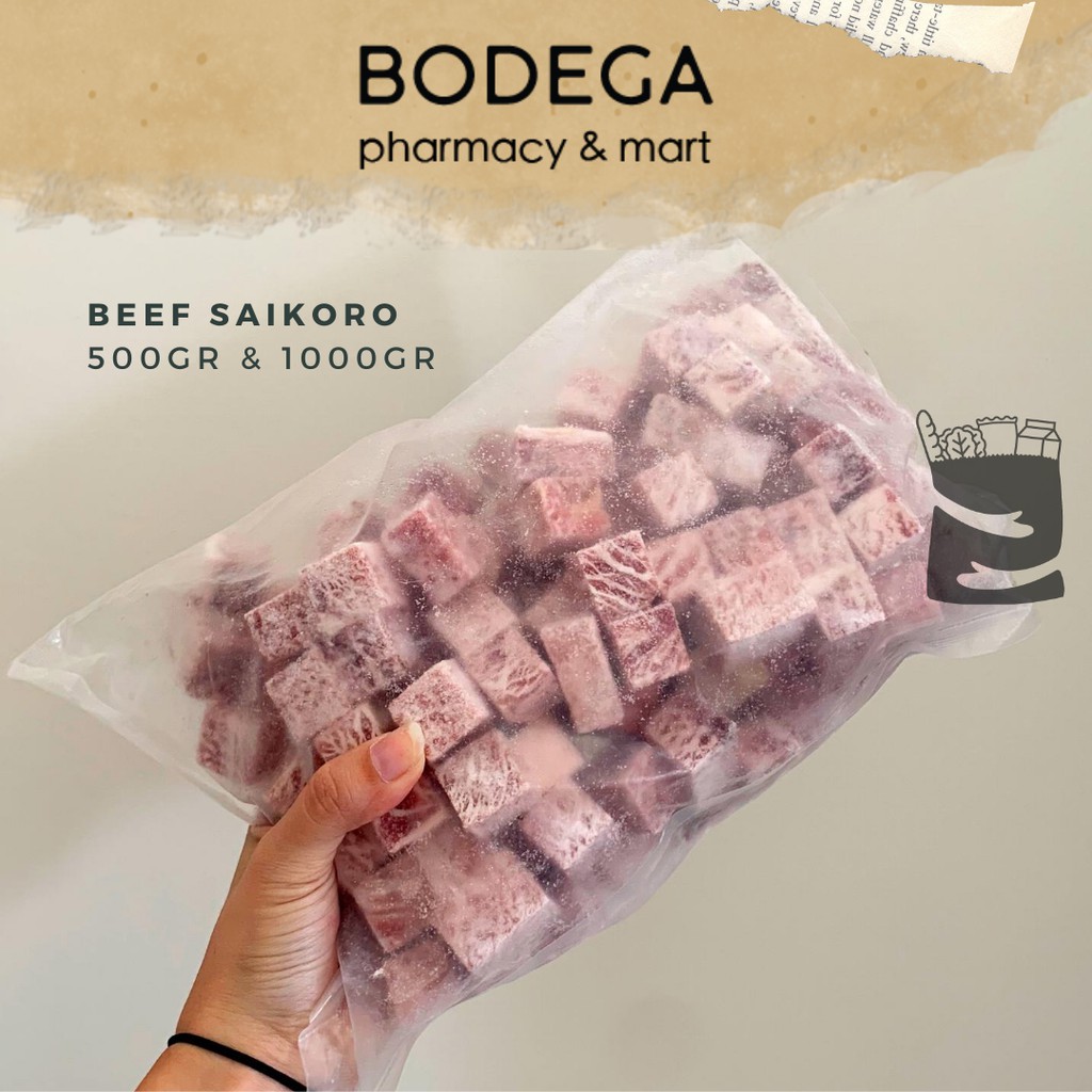 Jual SAIKORO WAGYU BEEF Meltic Cubes Steak (3cm x 3cm pack) | 500gr ...