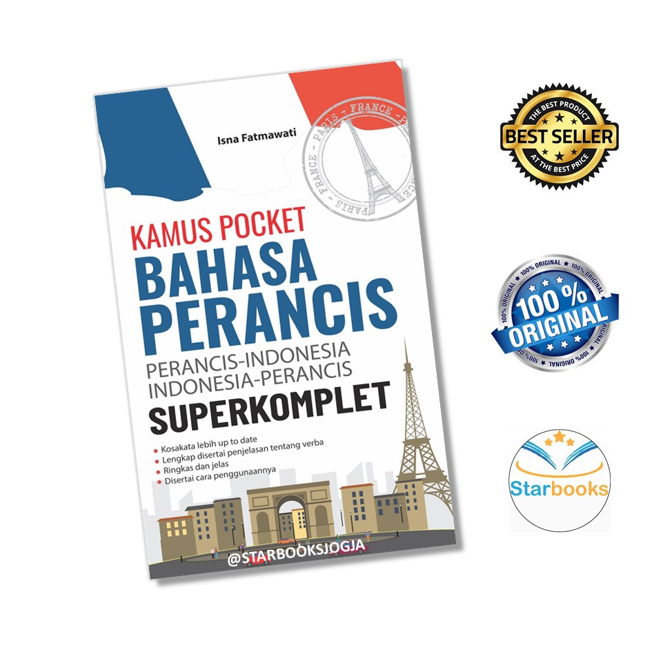 Jual NEW!! BUKU (CHARISSA) KAMUS POCKET BAHASA PERANCIS SUPERKOMPLET ...