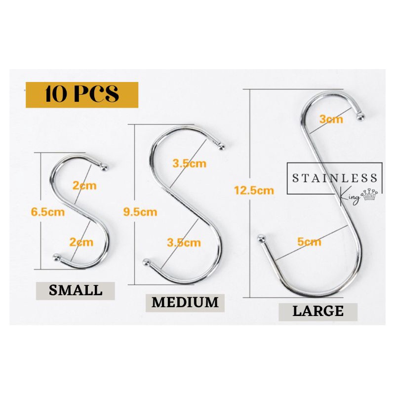 Jual Gantungan S Cantolan S Serbaguna Hook S Kaitan S Pengait ...