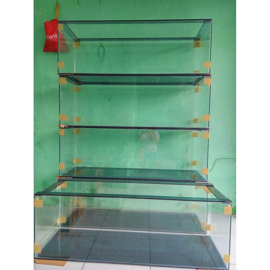 Jual Aquarium kaca 120 x 40 x 40cm | Shopee Indonesia