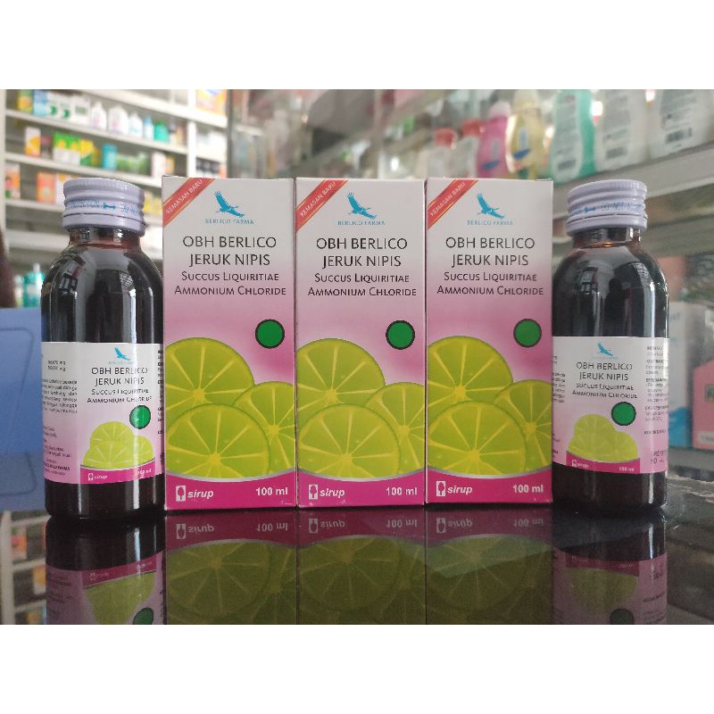 Jual OBH BERLICO JERUK NIPIS 100 ML | Shopee Indonesia