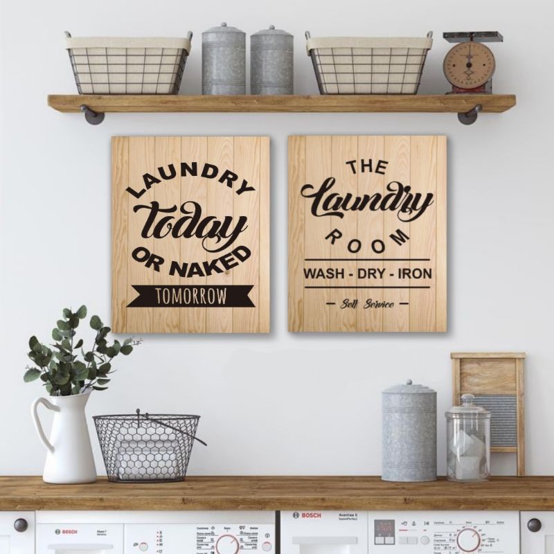 Jual HIASAN DINDING LAUNDRY SERIES AESTHETIC WALL DECOR | Shopee Indonesia