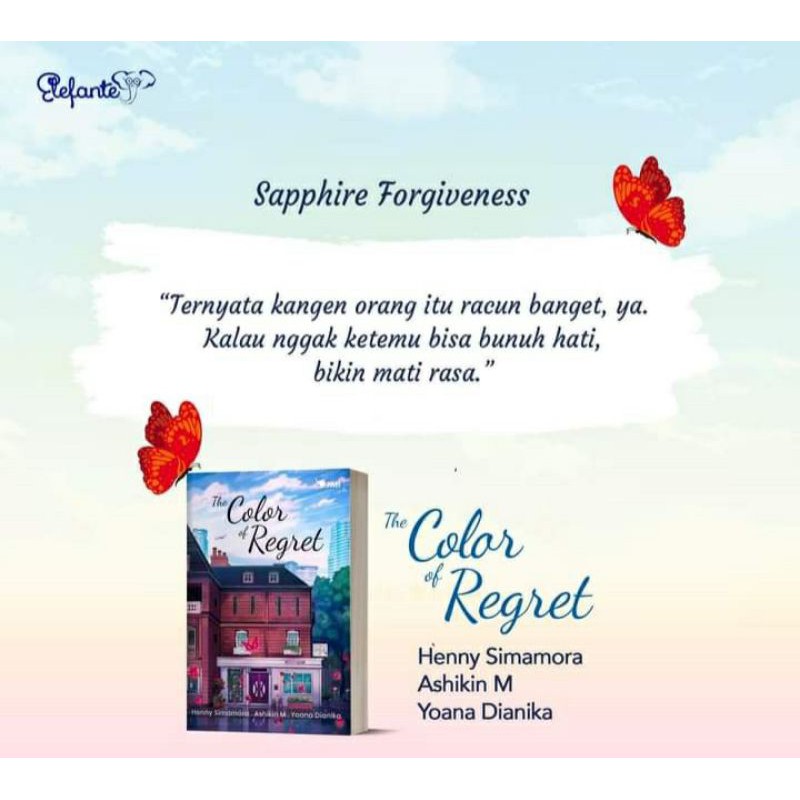 Jual Promo Novel The Color of Regret Berhadiah Notes Cantik by Henny ...