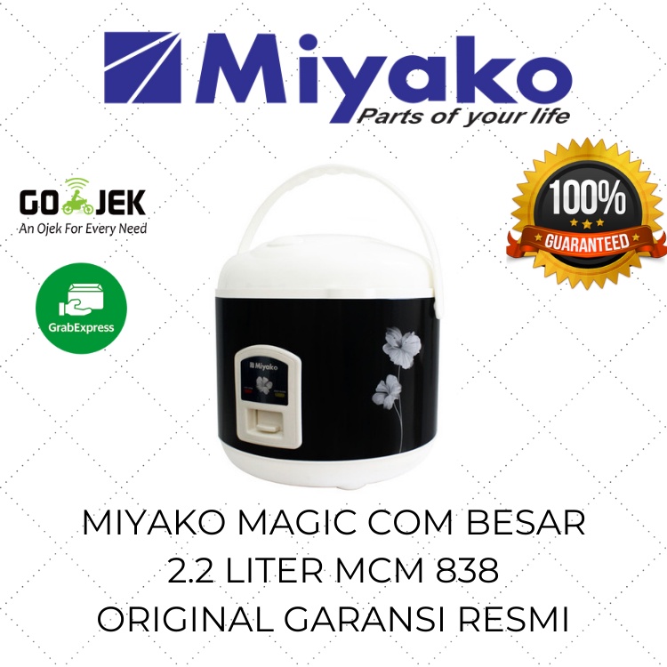 Jual Miyako Magic Com MCM 838 3in1 2.2 Liter / Rice Cooker Besar ...