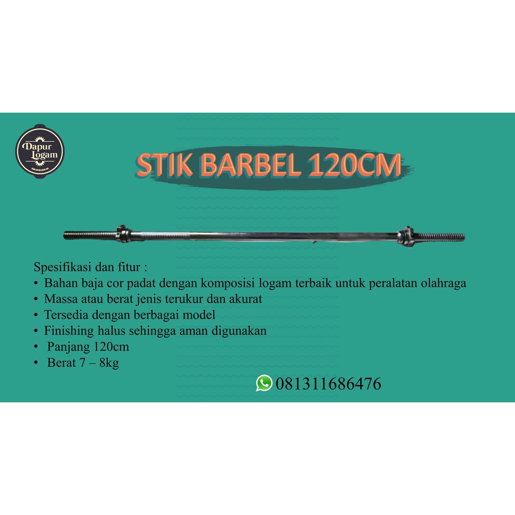 Jual Stick Barbel 120 CM | Shopee Indonesia